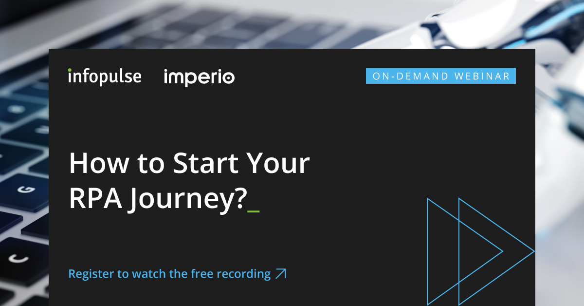[on Demand Webinar] How To Start Your Rpa Journey