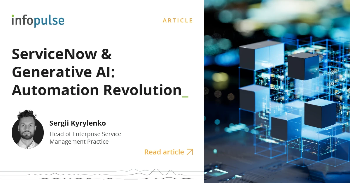 ServiceNow & Generative AI: Automation Revolution
